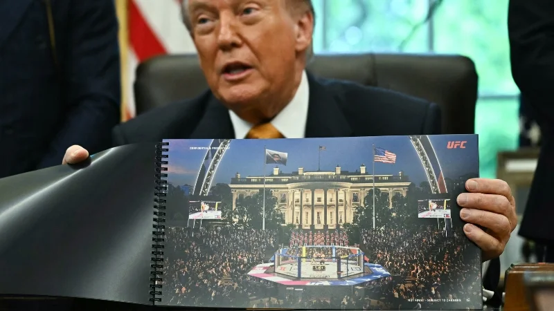 Lawsuit Attempts To Block Trump’s UFC Match at the White House, One ...